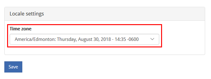 How can I set my time zone in the Questionmark portal? – Questionmark Candidate Support